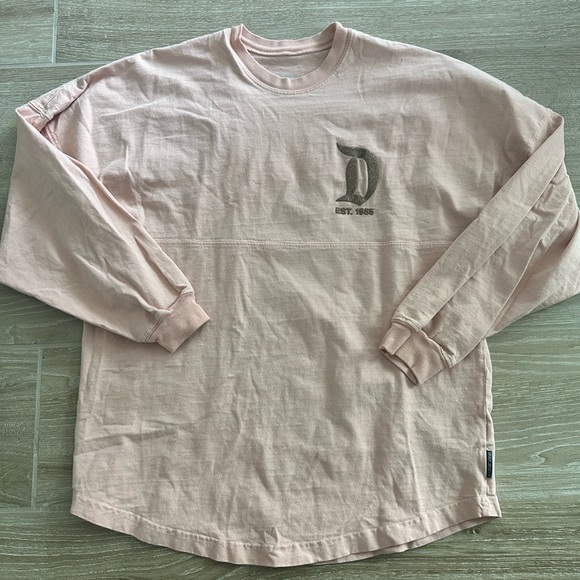 Disney | Tops | Original Disney Disneyland Rose Gold And Pink Spirit ...